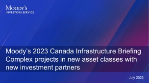 Presentation: 2023 Canadian Infrastructure Briefing | Moody's Events