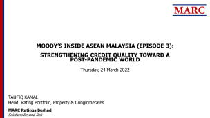 MARC Ratings Presentation - Inside ASEAN Malaysia - Ep 3 | Moody's Events