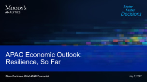 APAC Economic Outlook: Resilience, So Far | Moody's Events