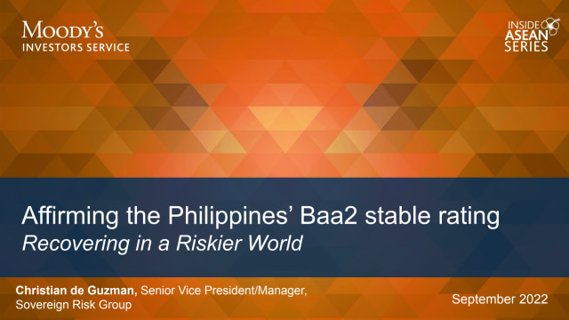 Presentation: Sovereign | Moody's Events