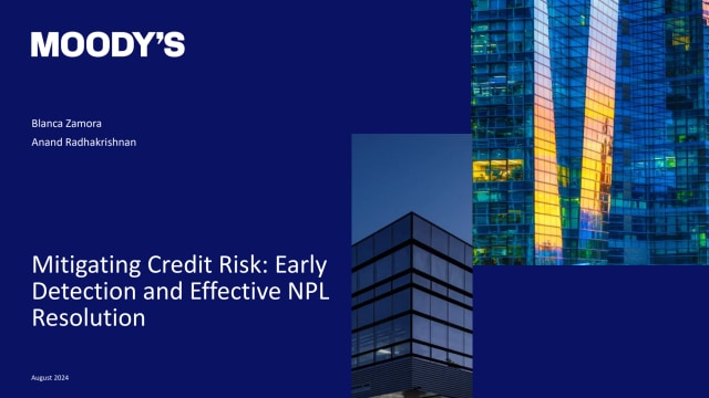 Mitigating Credit Risk: Early Detection and Effective NPL Resolution ...