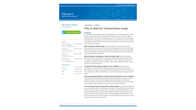 Sovereign – Global | Moody's Events