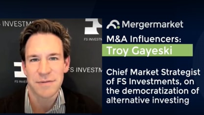 Troy Gayeski, Chief Market Strategist of FS Investments, on the ...