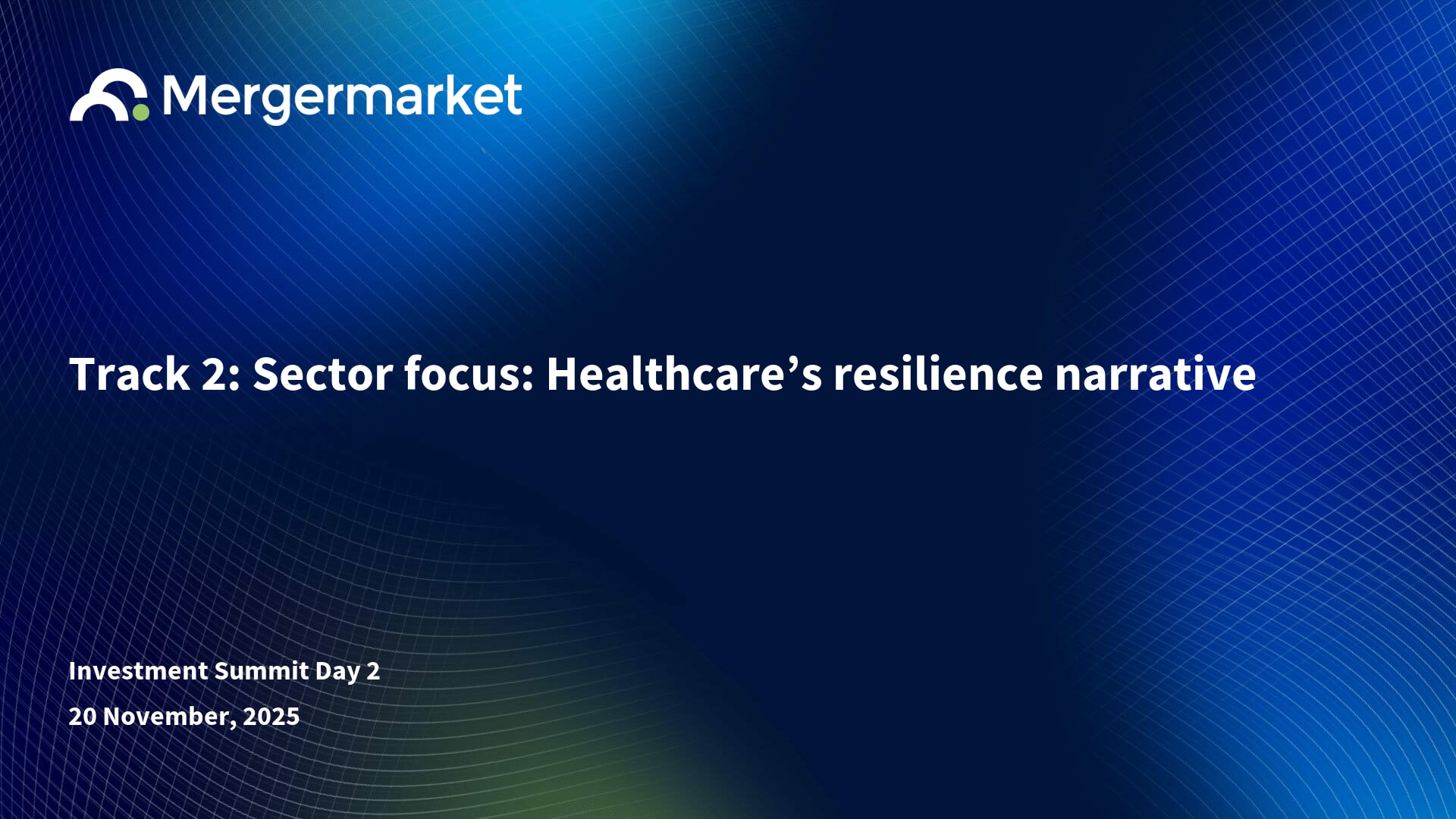 Track 2: Sector focus: Healthcare’s resilience narrative | ION ...