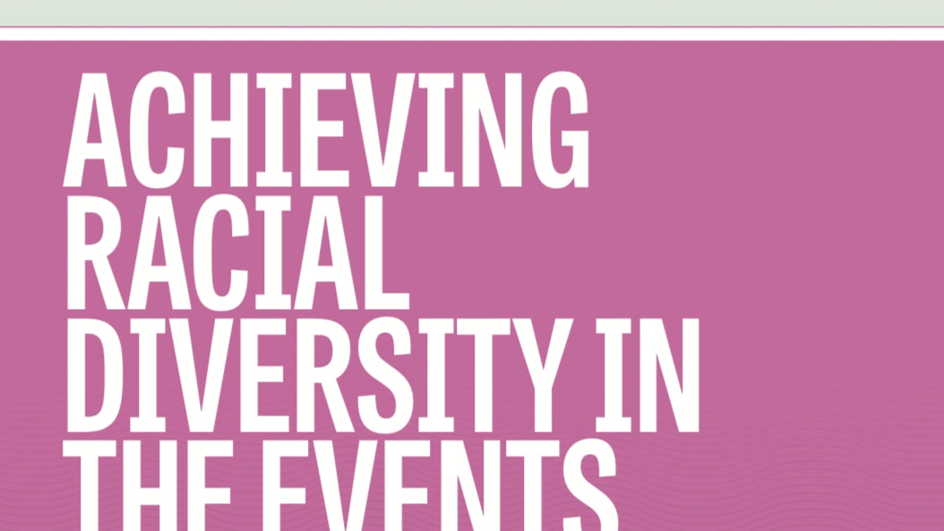 Achieving racial diversity in the events industry 2020 | C&IT World
