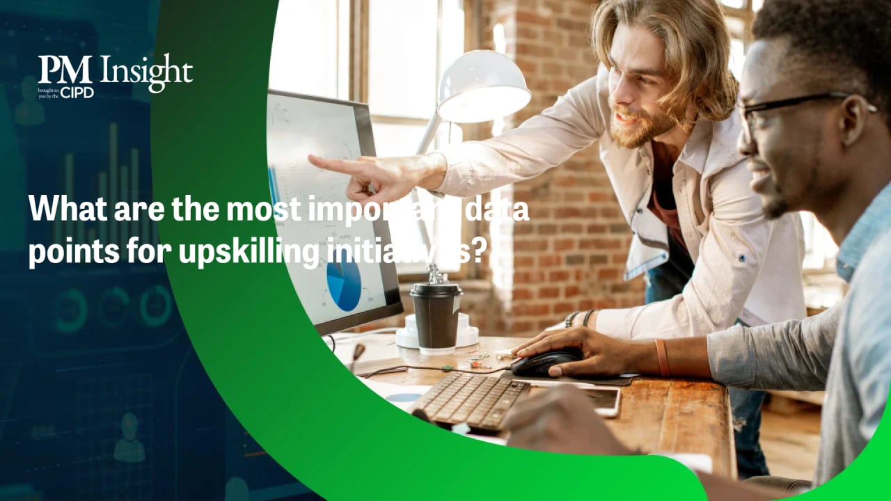 What are the most important data points for upskilling initiatives ...