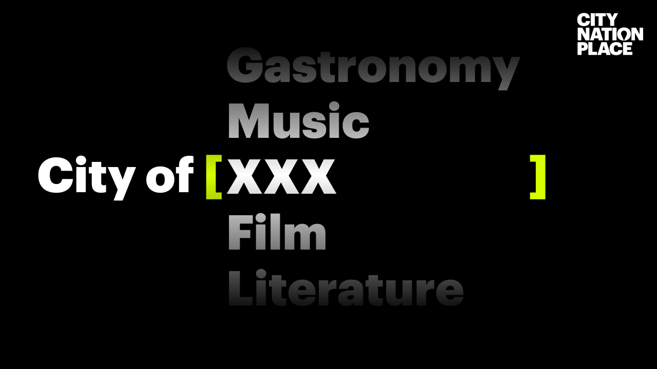 City of X: Transforming a cultural strength into a place brand success ...